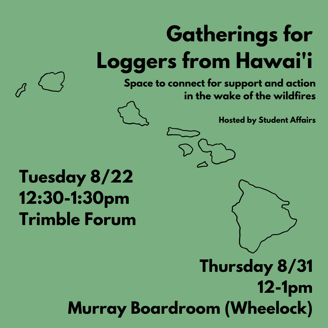 Gathering for Loggers from Hawai'i | University of Puget Sound