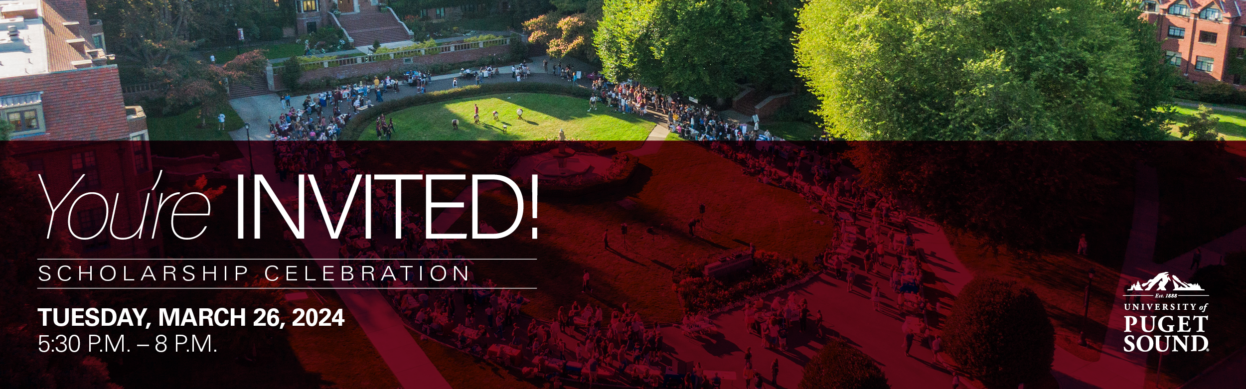 Scholarship Celebration 2024 | University of Puget Sound