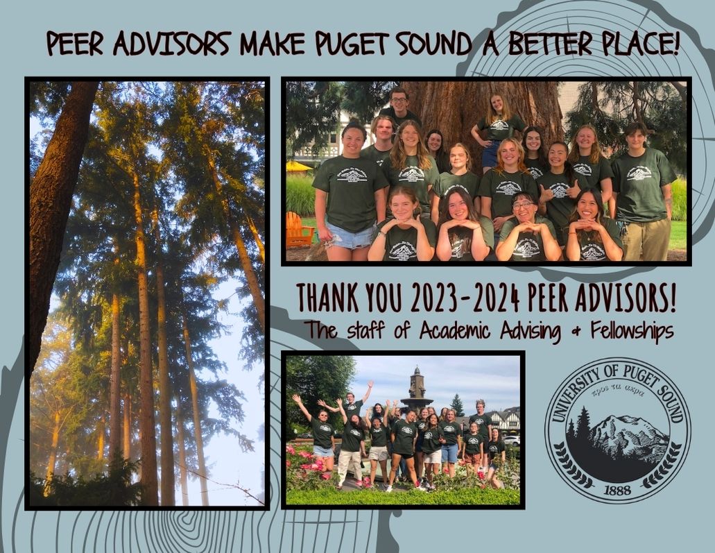 Academic Peer Advising Program | University of Puget Sound